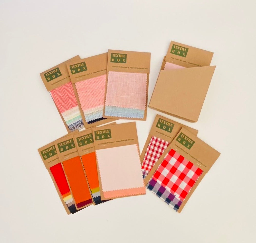 UPCYCLED COLORFUL COLLECTION | TEXTILE BOX